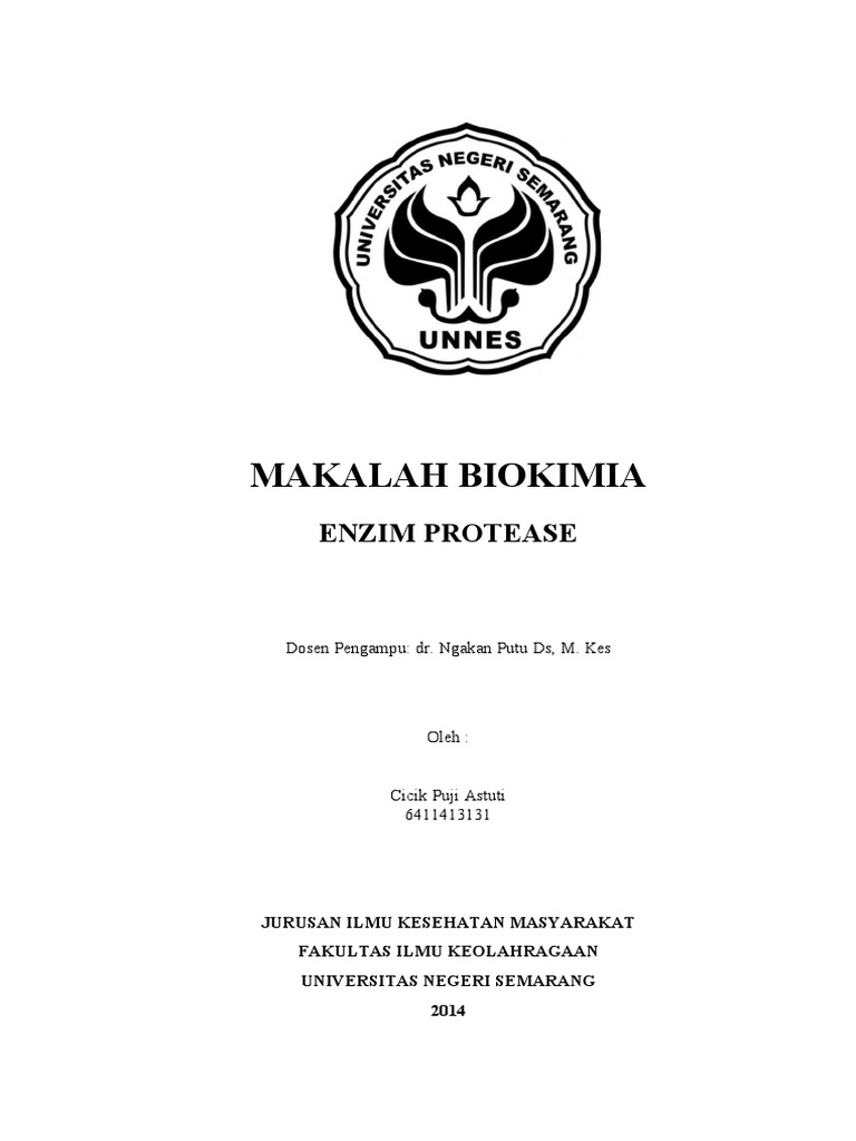 Biokimia - Enzim Protease | PDF