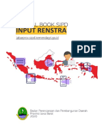 Modul Input Renstra Sipd-Ri | PDF