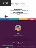 Quizizz Tutorial: Create Engaging Quizzes | PDF | Gmail | Quiz
