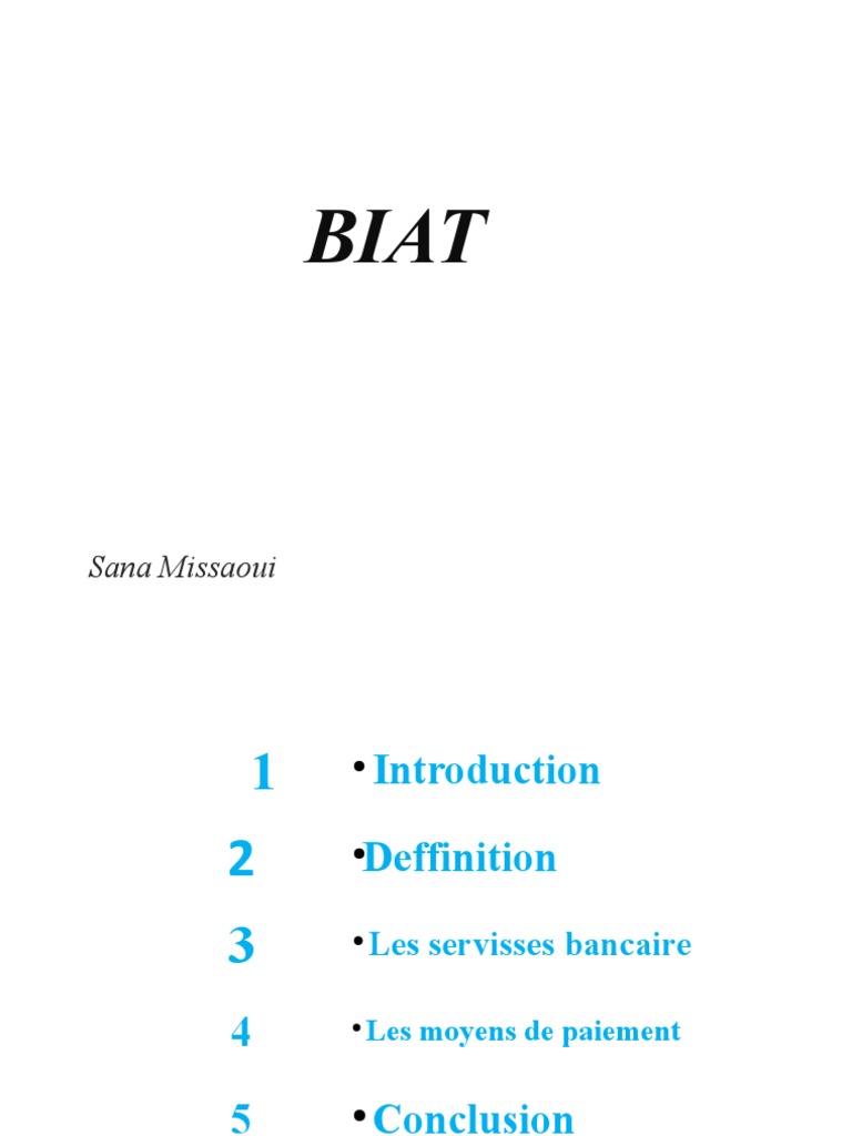 Biat | PDF | Lettre de crédit | Banques