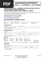 Check List For Asphalt Cutter | PDF