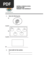 GRD 5 Mathematics Test 1 - 2025 | PDF | Arithmetic | Mathematics