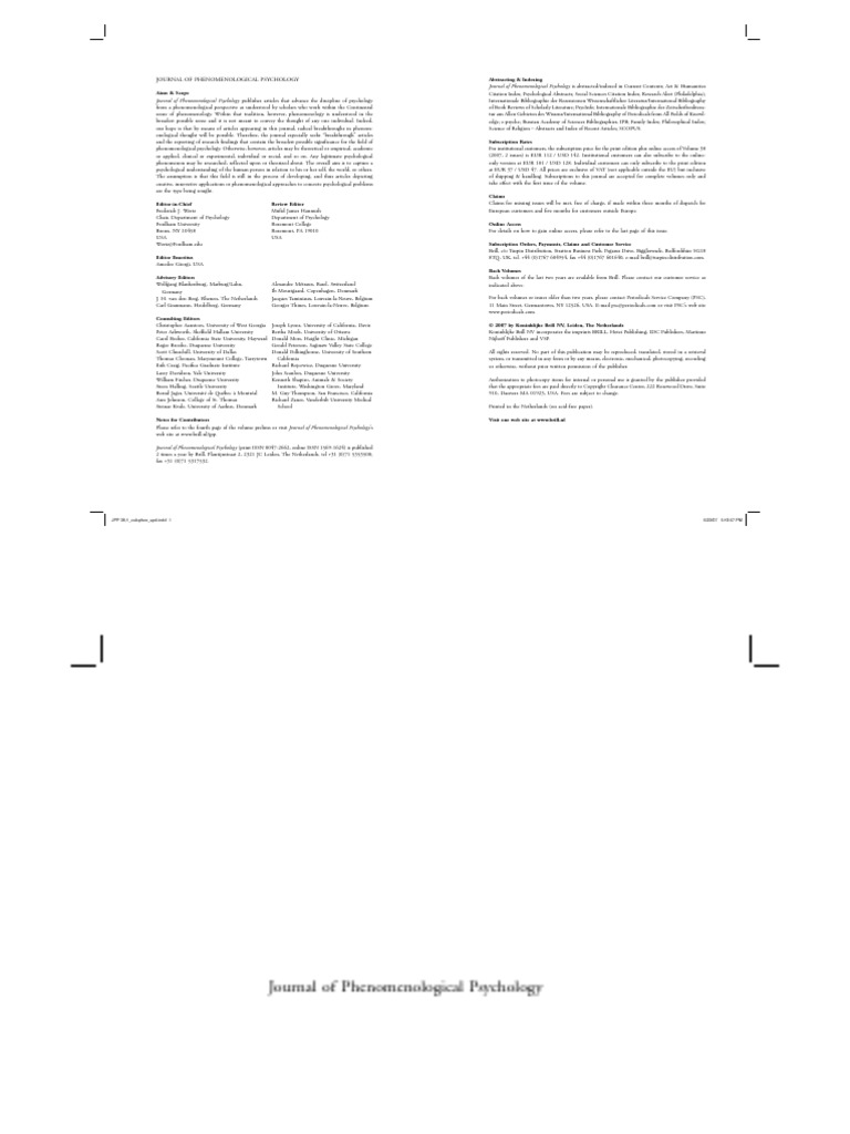 Lingis - Contact - Tact and Caress | PDF | Academic Journal ...