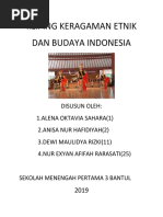 Kliping Keanekaragaman Budaya Indonesia | PDF