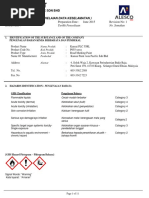 (SDS) Sunlight-Dishwashing-Liquid-Sds-Sheet | PDF | Toxicity | Occupational Safety And Health