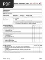 Ramp Inspection Checklist | PDF