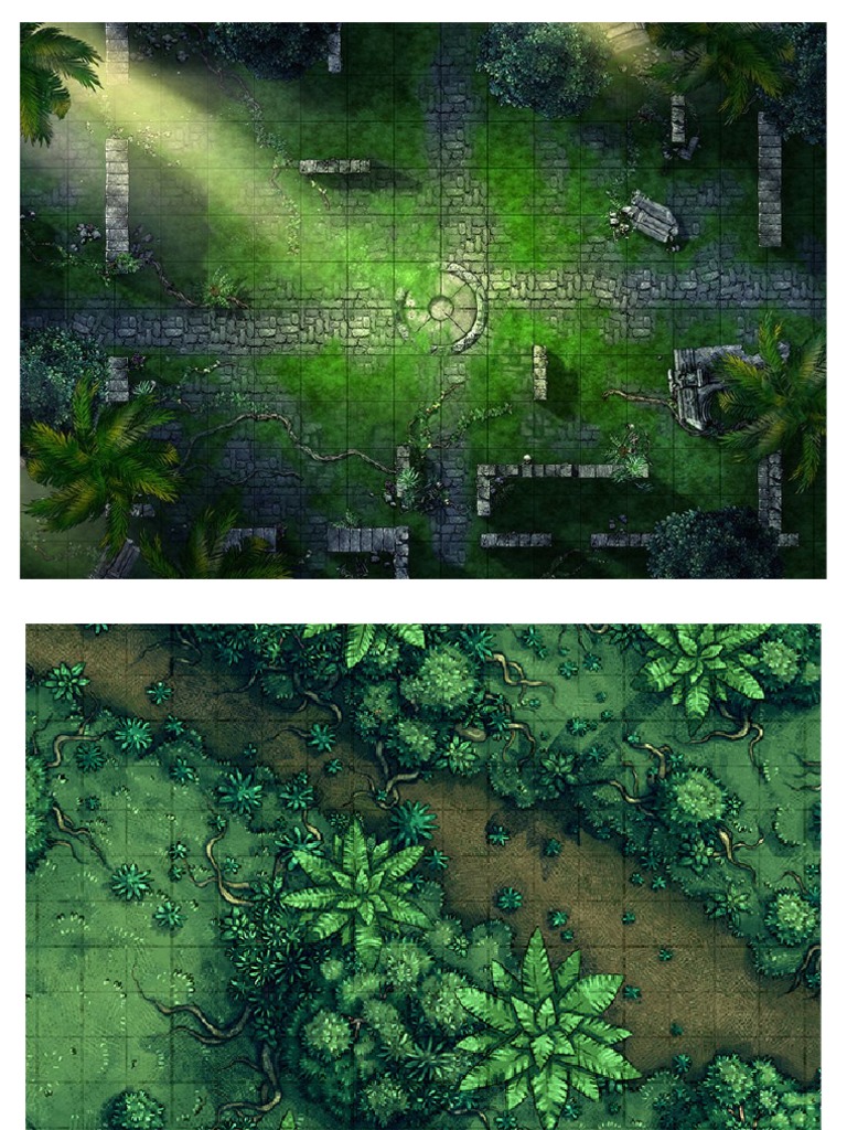 Jungle Battlemap | PDF