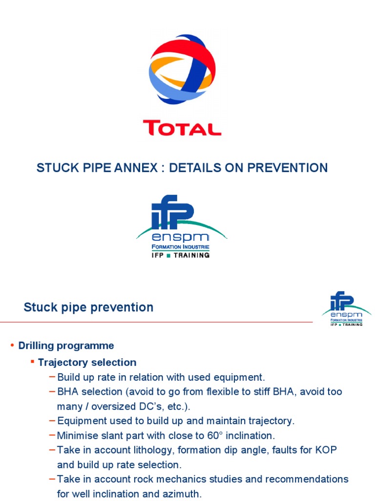 Stuck Pipe Prevention Strategies | PDF | Drilling Rig | Drilling