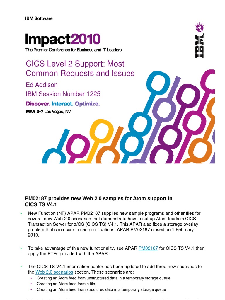 Cics Level 2 | PDF | World Wide Web | Internet & Web