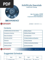 SolidWorks Essentials | PDF