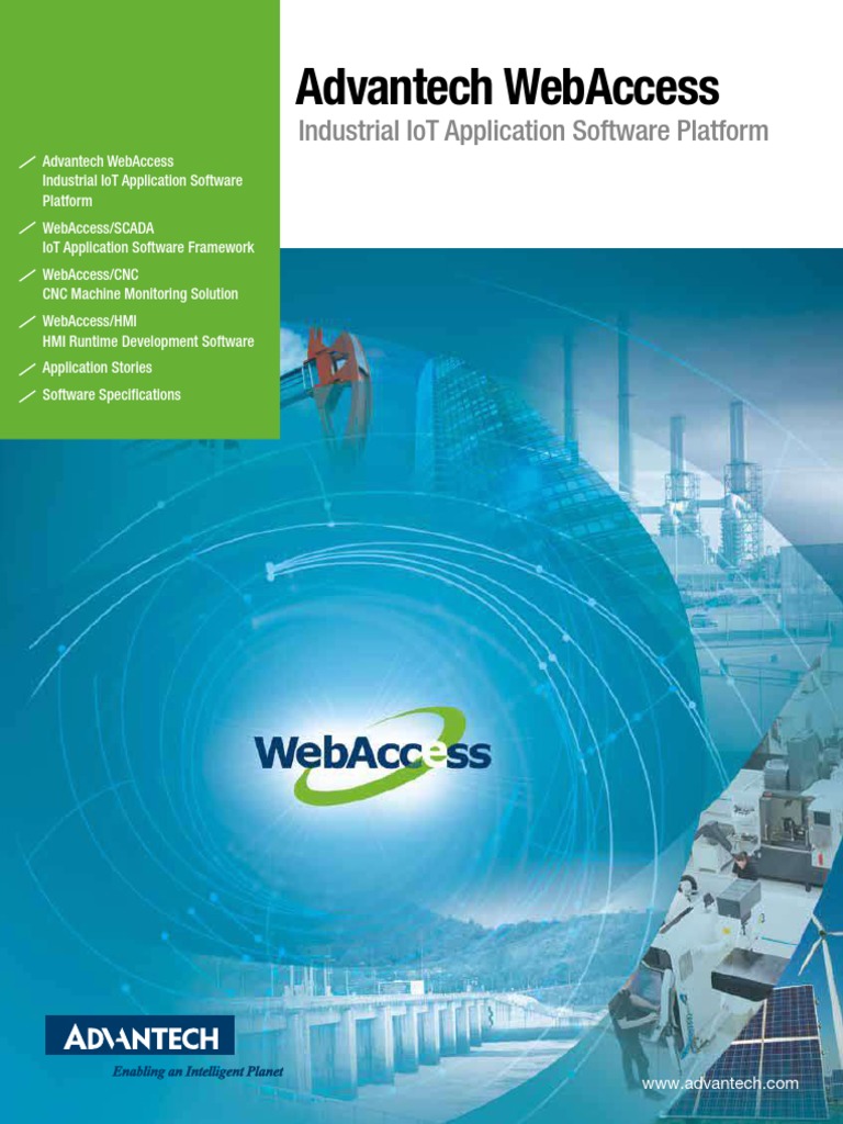 Brochoure Webaccess Scada PDF | PDF | Scada | Web Application