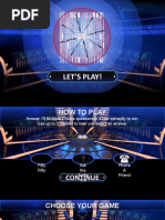 The Weakest Link Template | PDF | Game Shows | Entertainment