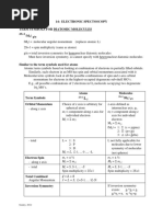 Atomic - Term Symbols | PDF