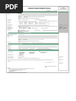 Form Pendaftaran Bpjs TK Excel | PDF