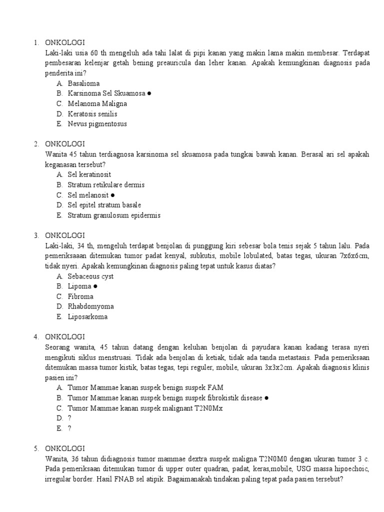 Soal Bedah | PDF