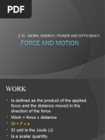 Physics Lesson 4 - Work, Energy and Power | PDF | Potential Energy | Watt