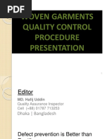 Garment Quality Control Checklist | PDF | Seam (Sewing) | Human Appearance