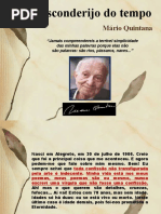 O Tempo - Poema de Mário Quintana | PDF