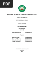 Proposal Bisnis Bucket Bunga | PDF