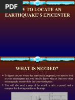 Triangulation Worksheet | PDF | Seismology | Earthquakes