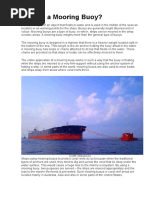 Differences Between Breasting and Mooring Dolphins | PDF