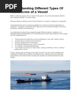 What Is VEF (Vessel Experience Factor) | PDF | Metrology | Transport