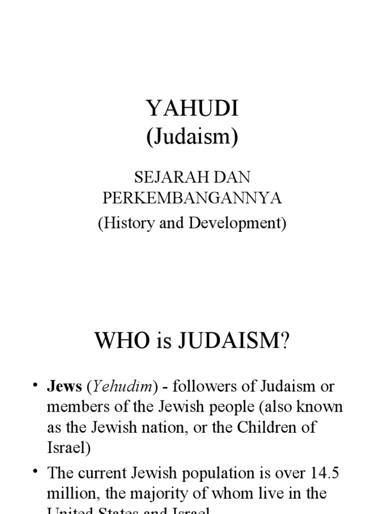 Kuliah Yahudi | PDF | Pharisees | Torah
