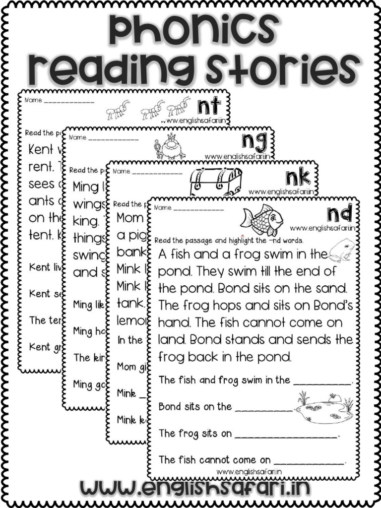 NG NK NT ND Reading Passages | PDF