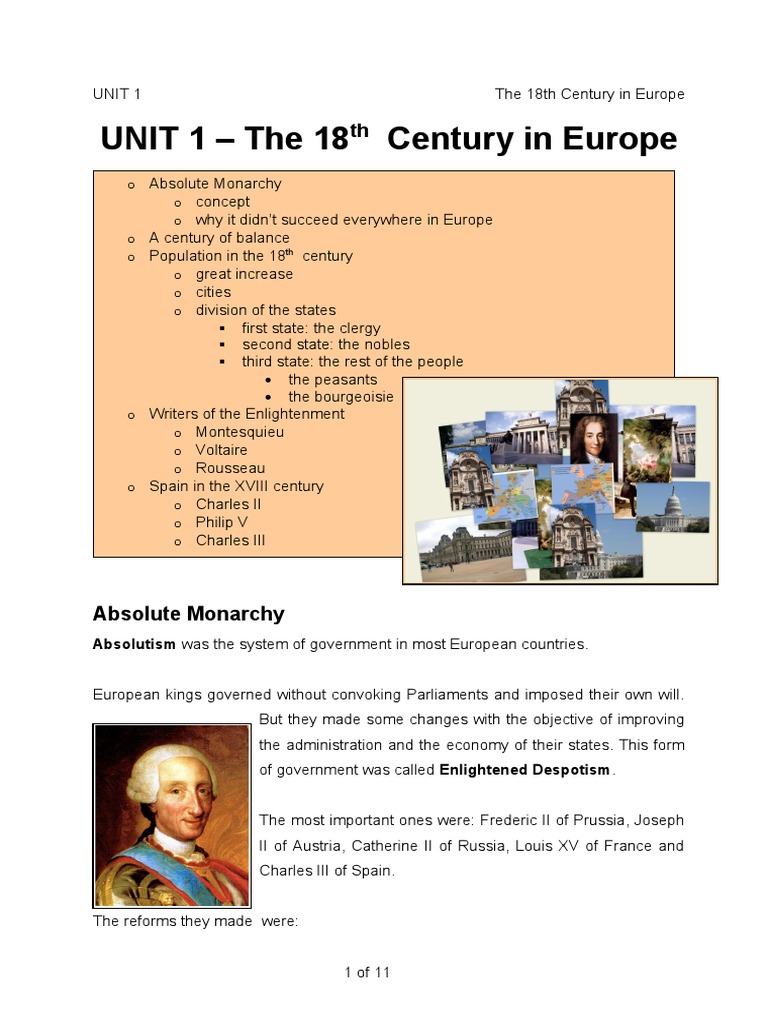Unit 1 Exercises | PDF | Age Of Enlightenment | American Revolution