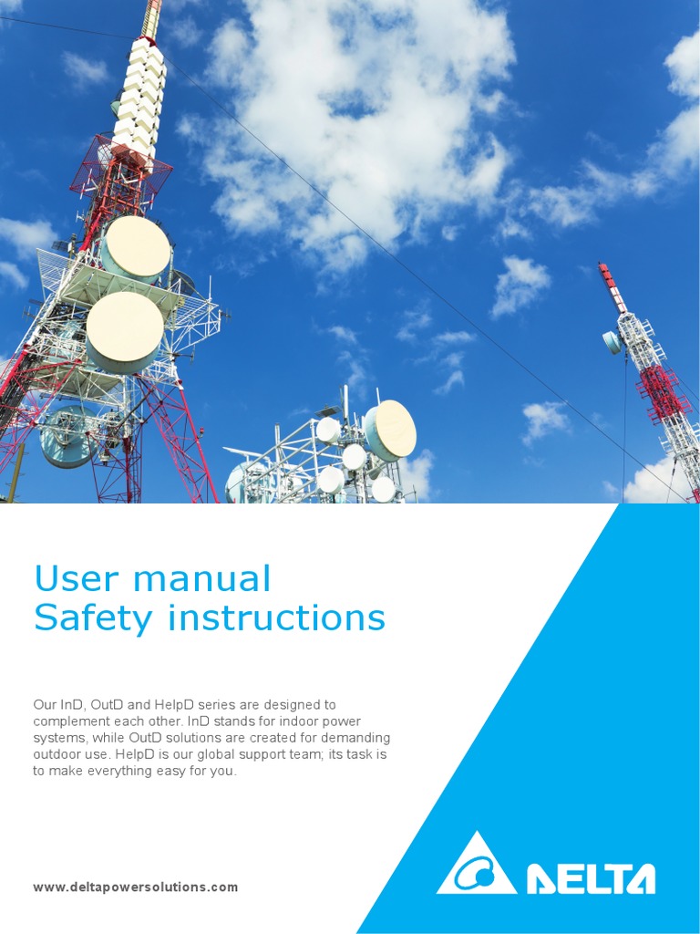 User Manual Safety Instructions: Concentrate On What Is Most Important ...