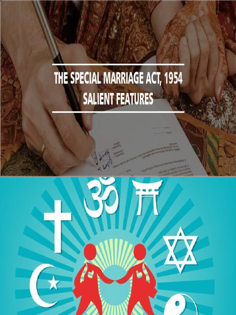 Special Marriage Act | PDF | Marriage | Social Conventions