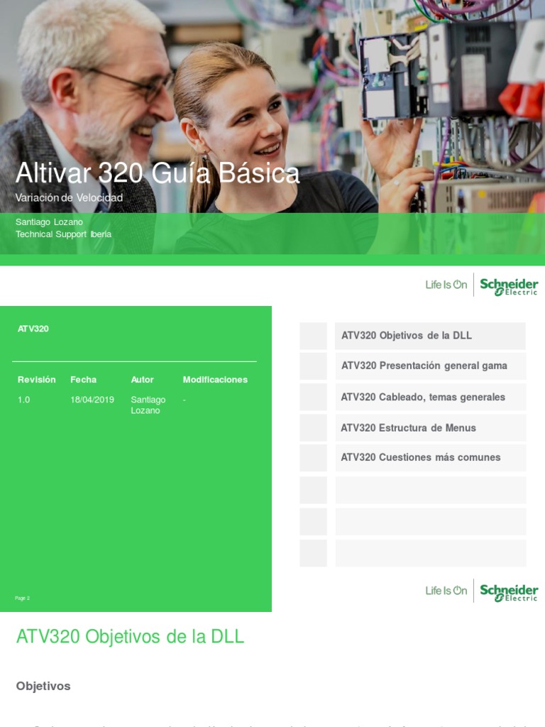Webinar Altivar 320 Guía Básica | Descargar gratis PDF ...