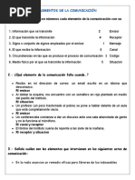 Elementos de La Comunicación. Ejercicios, Resueltos | PDF | Comunicación | Radiodifusión