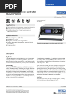 WIKA CPG1500 Specification | PDF | Calibration | Pressure Measurement