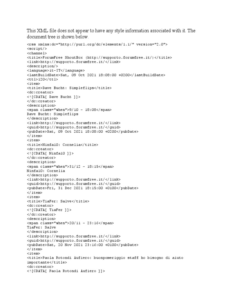 This XML File Does Not Appear To Have Any Style Information Associated ...