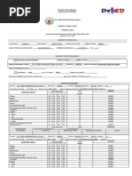 School Form 10 SF10 Learner's Permanent Academic Record For Elementary ...