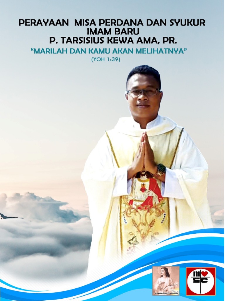 Misa Perdana Imam Tarsisius Kewa Ama | PDF