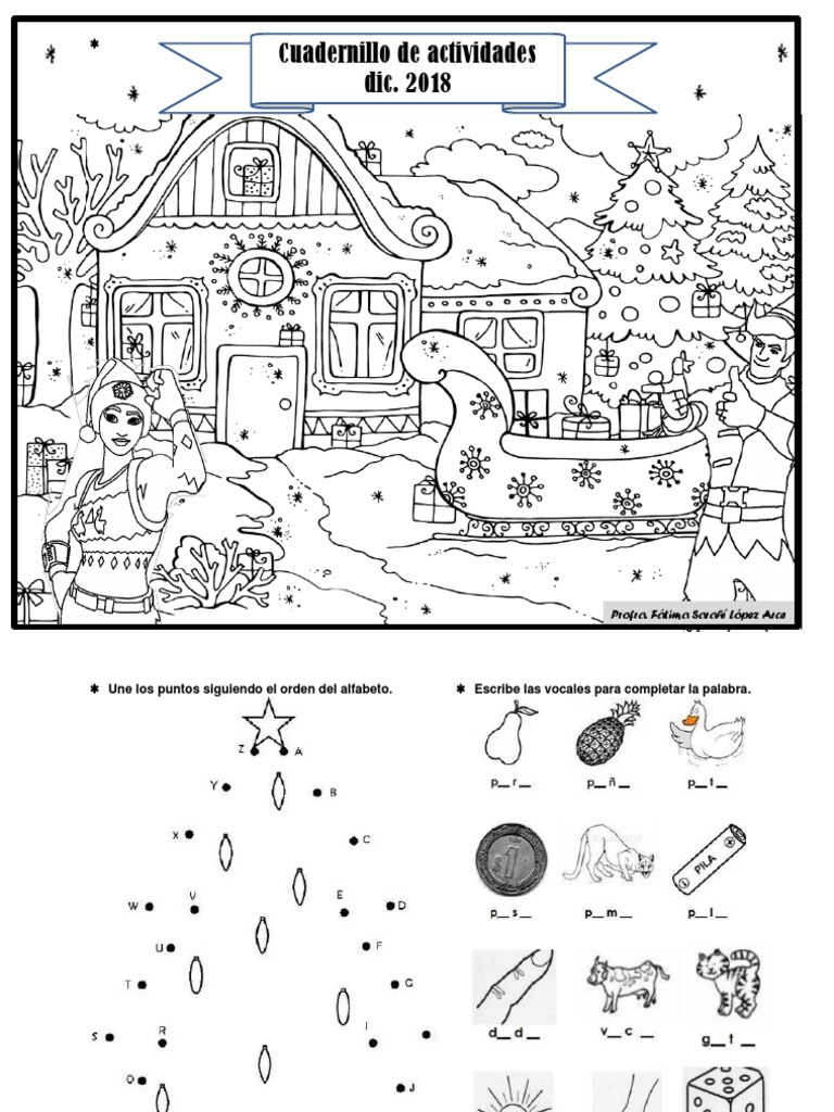 Cuadernillo Navideño (LECTOESCRITURA) PDF | PDF | Navidad