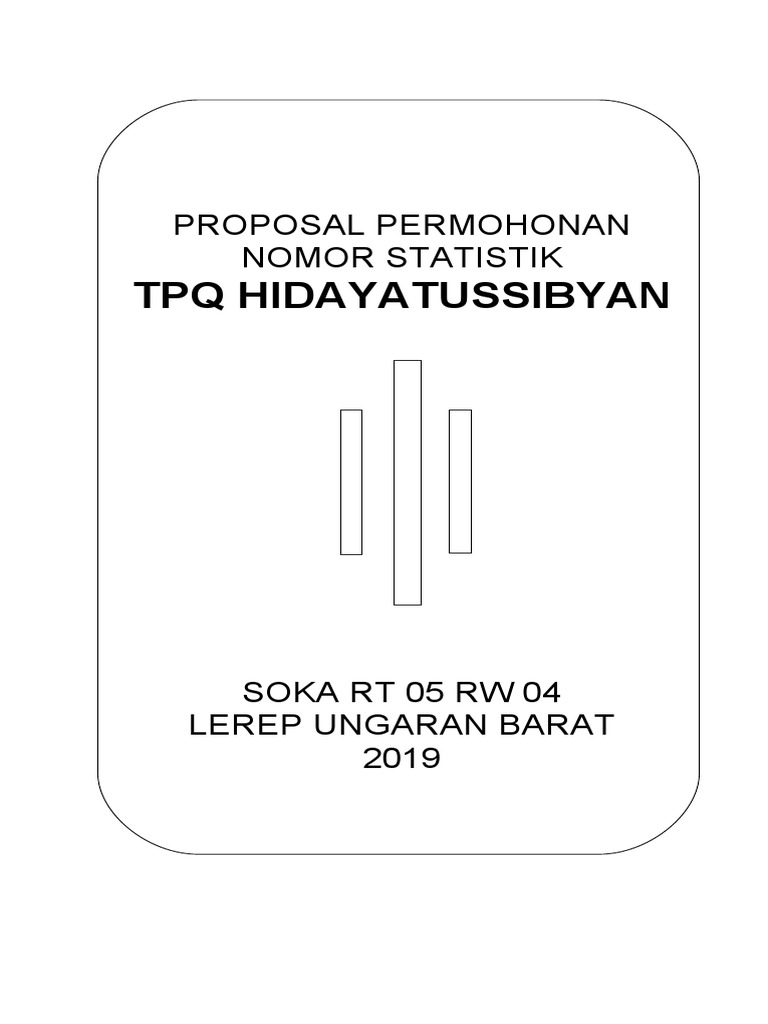 Proposal Pengajuan NSS TPQ | PDF