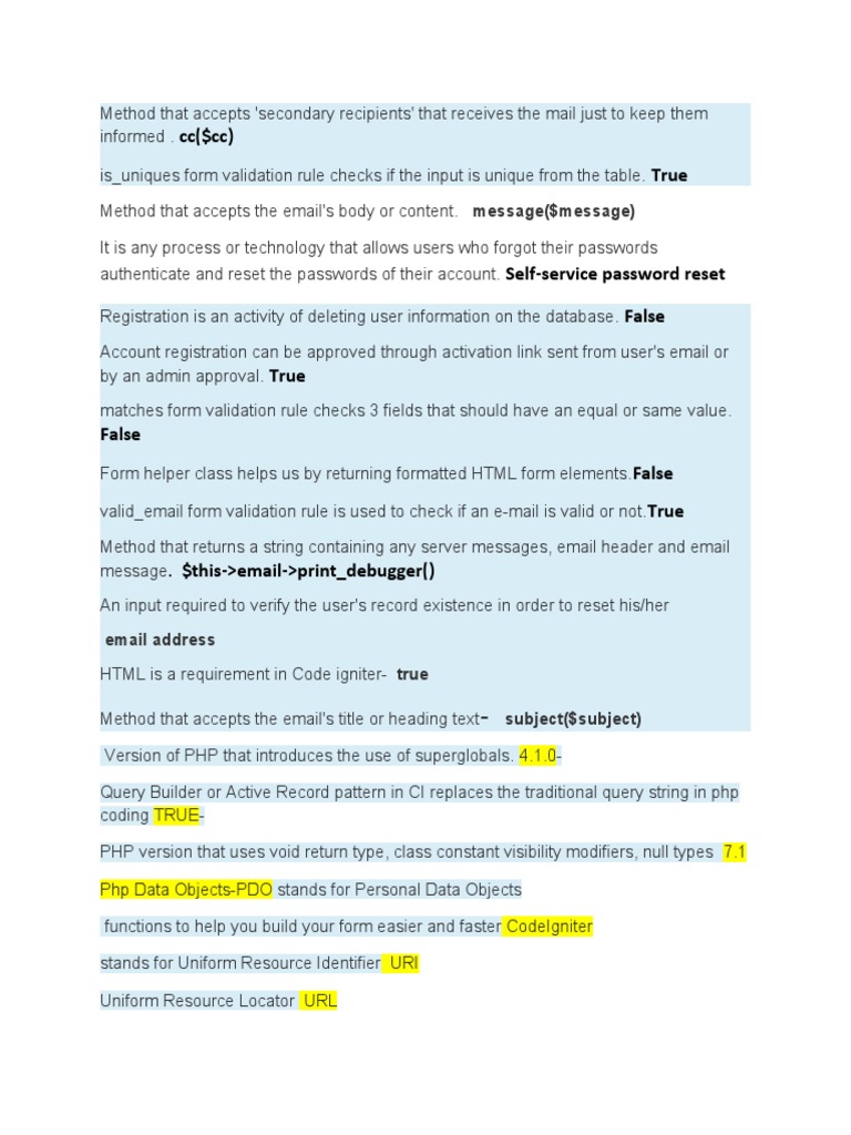 CC ($CC) True: Subject ($subject) | PDF | Php | Uniform Resource Identifier