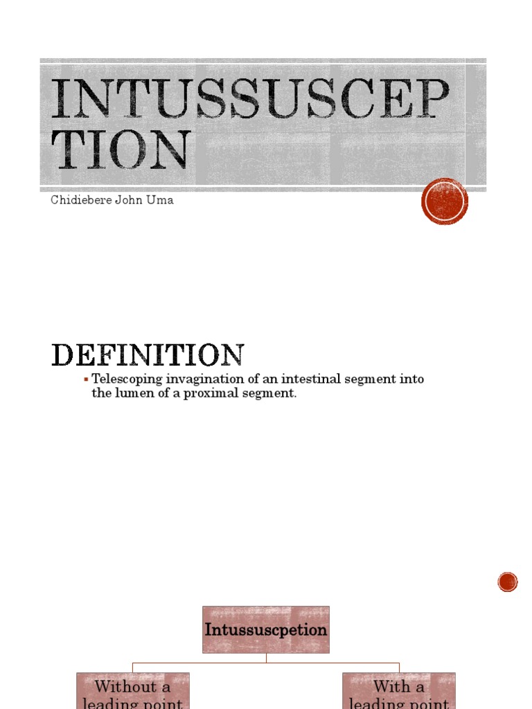 Intussusception 161007042729 PDF | PDF | Medical Specialties ...