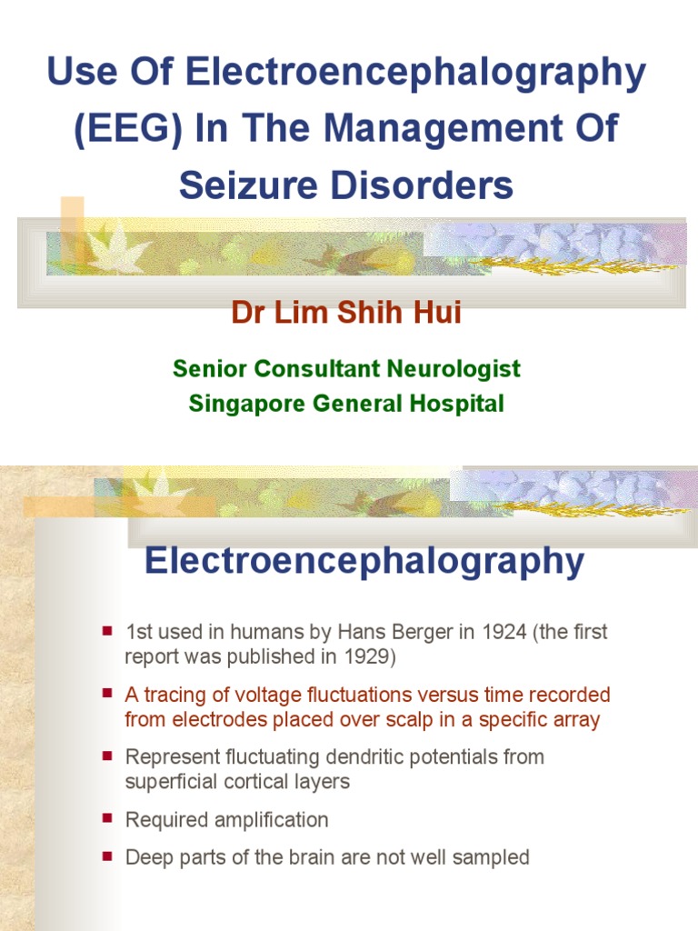 EEG Lecture Introduction To EEG | PDF | Electroencephalography | Epilepsy
