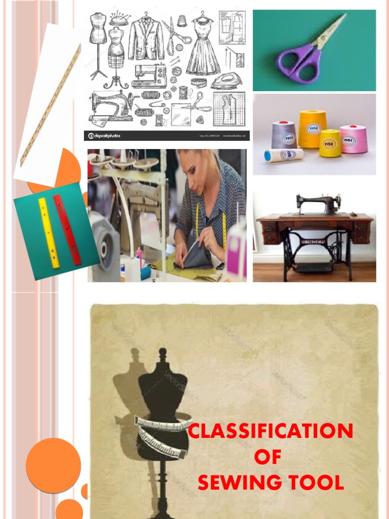 Classification and Uses of Sewing Tools | PDF | Sewing | Scissors