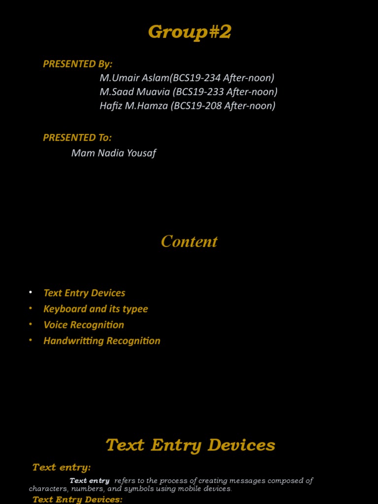 Final PPT OF HCI | PDF | Computer Keyboard | Writing Implements
