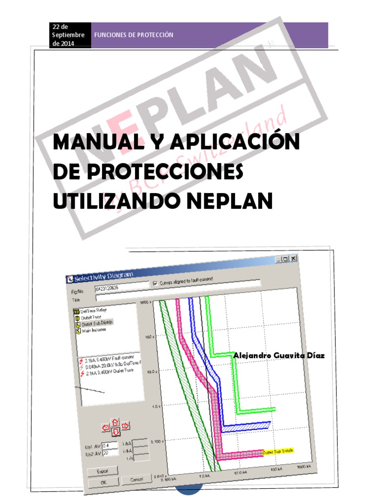 Manual y Aplicación de Protecciones Utilizando Neplan | PDF | Transformador | Relé
