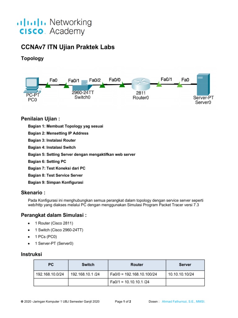 CCNAv7 ITN SA | PDF