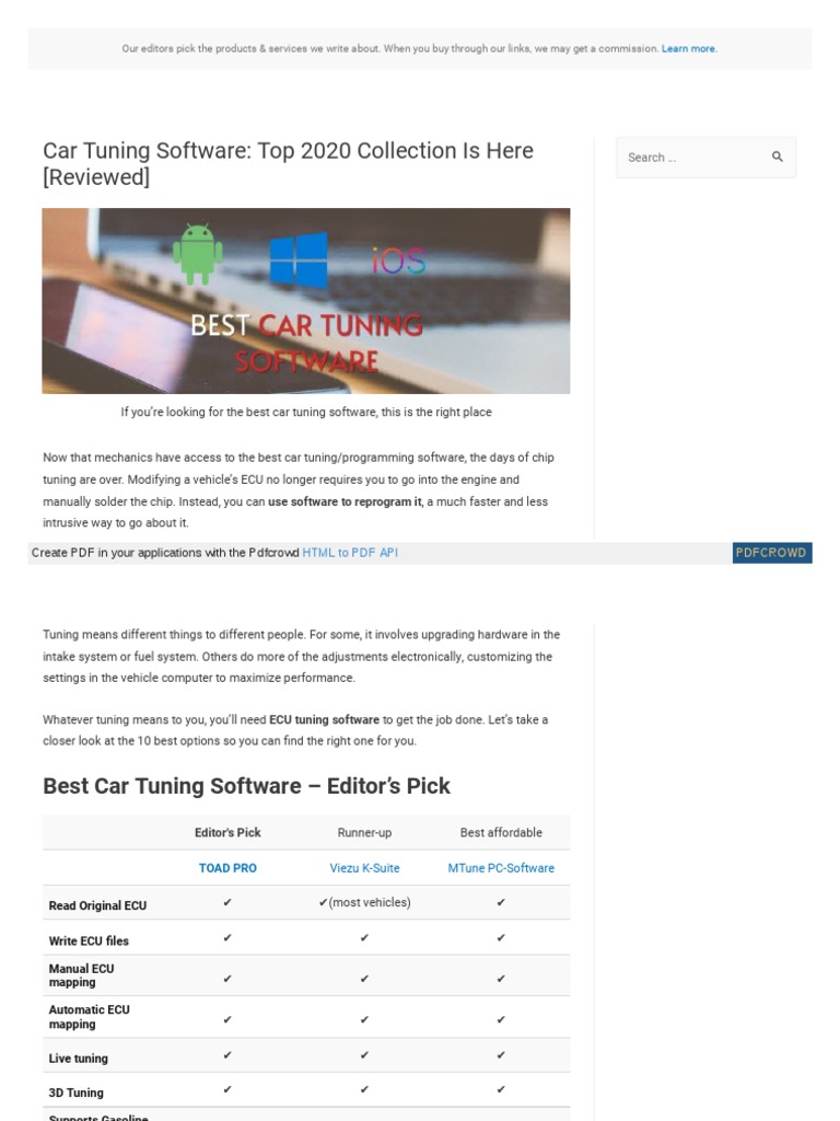 Car Tuning Software: Top 2020 Collection Is Here (Reviewed) | Download ...