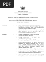 Contoh SK OPERATOR SIKS-NG (Desa Kel) | PDF