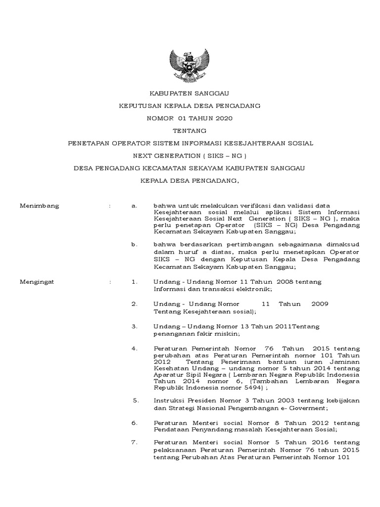 SK Operator Siks-Ng | PDF