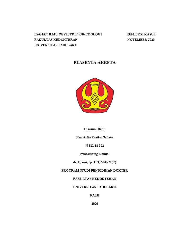 REFKA Plasenta Akreta | PDF